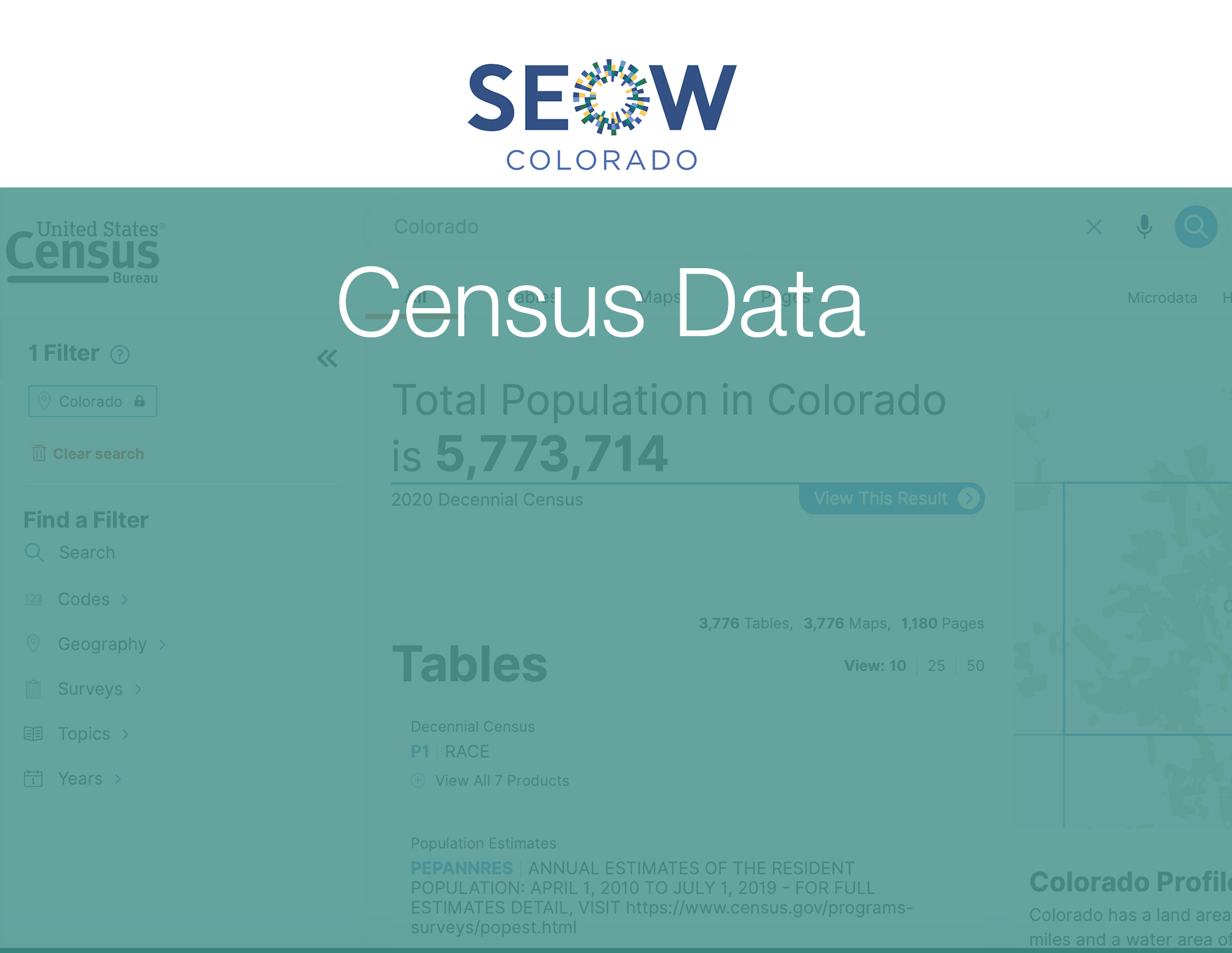Data Resources | Colorado State Epidemiological Outcomes Workgroup
